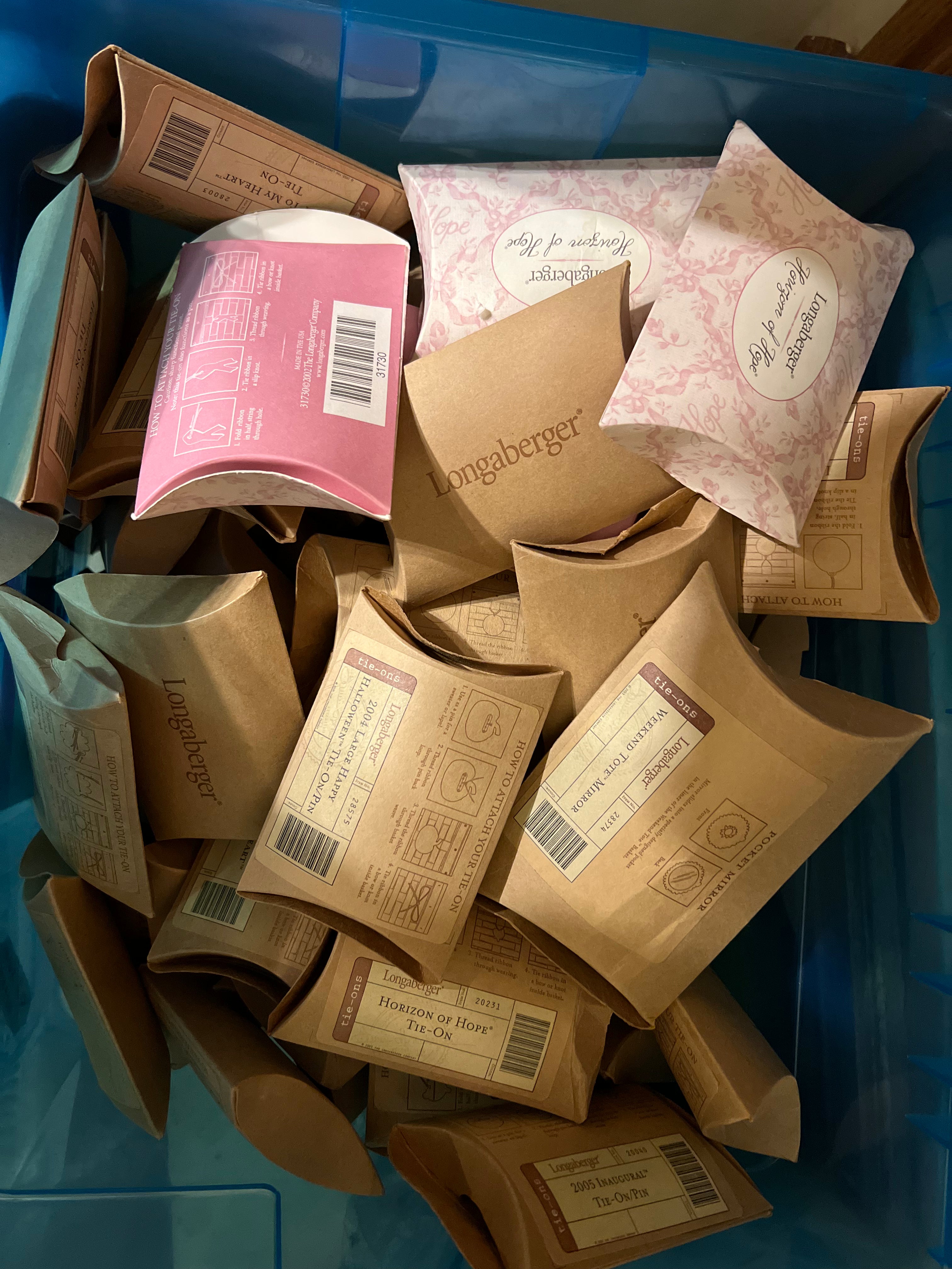 Tie ons & handle grips/Ties – Bonkers 4 Baskets